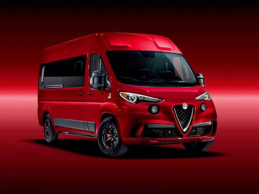 Ilyen lenne, ha a BMW, az Alfa Romeo és a Bugatti furgonokat gyártana ...