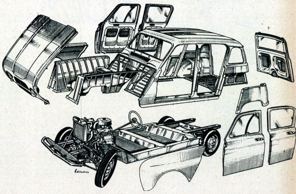 Egyszerű vonalak, szerkezetek, autók – Autó-Motor