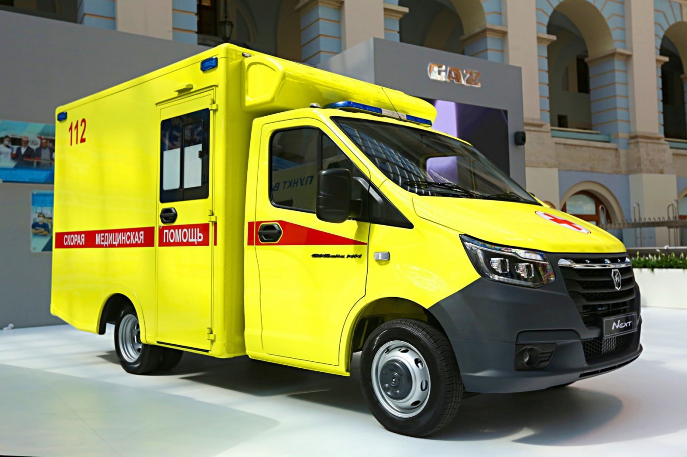 Újfajta mentőautókat mutatott be a GAZ – Autó-Motor