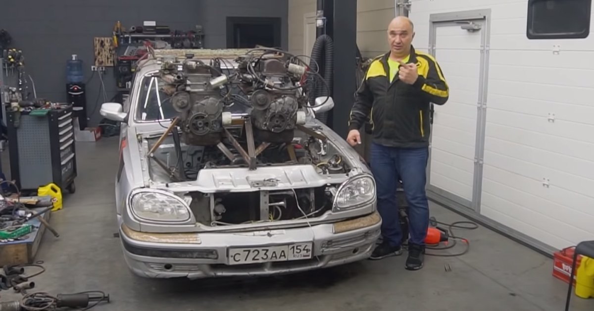 Három Lada-motorból építettek egy V12-es szörnyet az oroszok – VIDEÓ ...