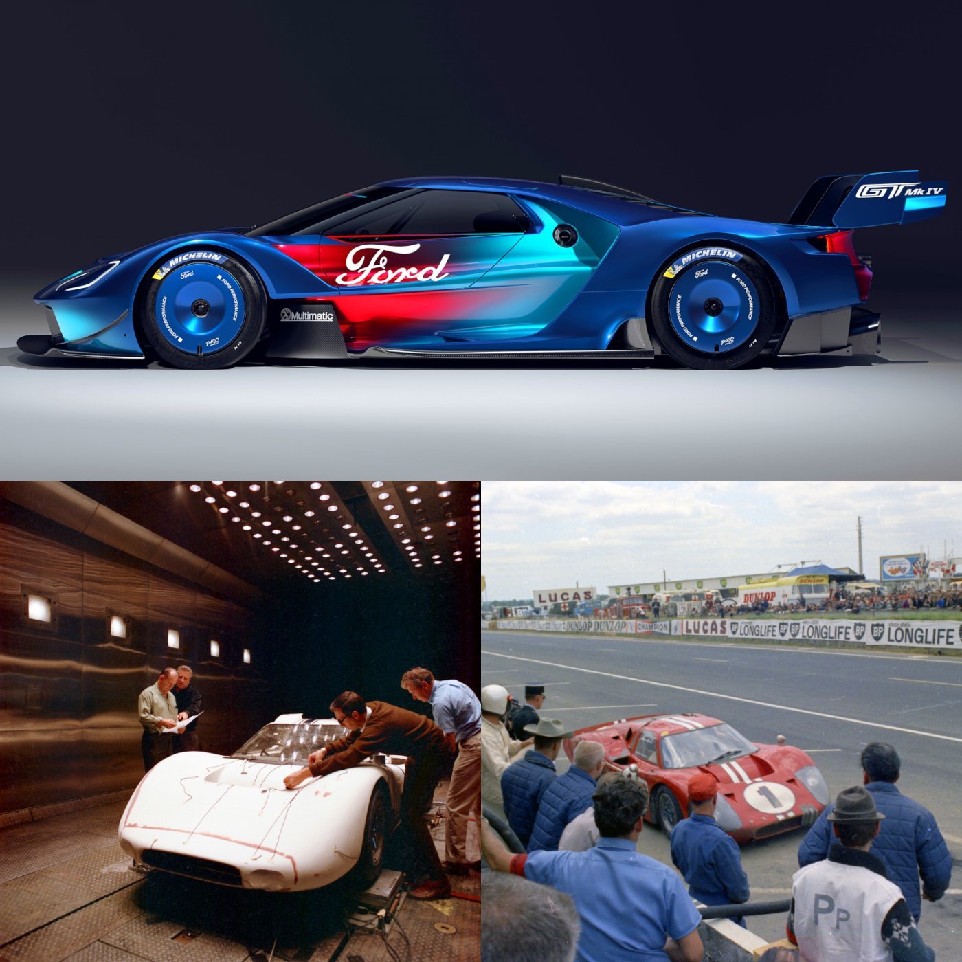 A Ford GT40 Mark IV-esnek állít emléket ez az extrém pályaautó – Autó-Motor