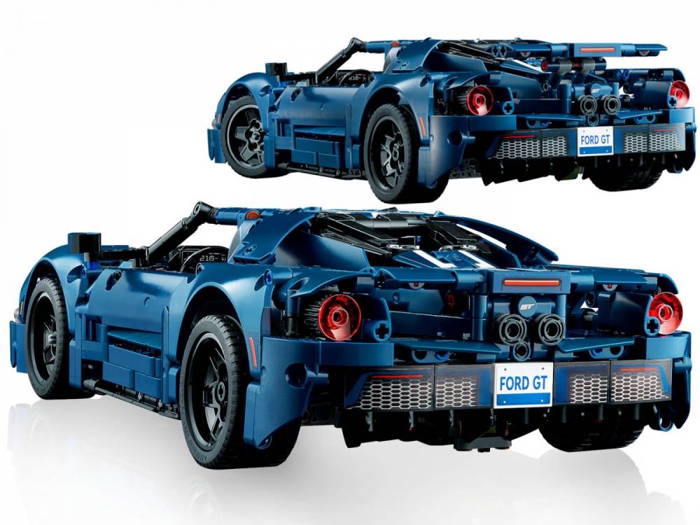 Állítható hátsó szárnnyal jön a LEGO Technic Ford GT – Autó-Motor