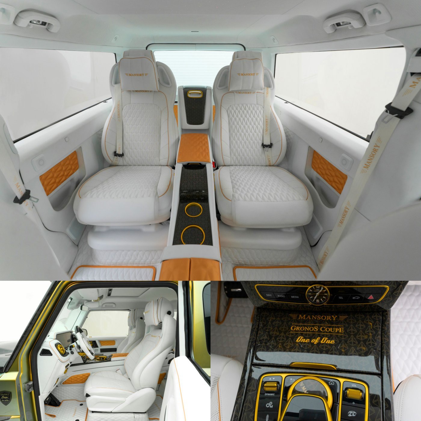 Most a Mercedes-AMG G-osztályból épített kupét a Mansory tuningcég ...