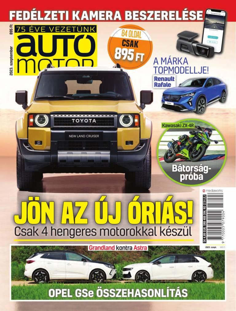 Már kapható az Autó-Motor 2023/szeptember száma! – Autó-Motor