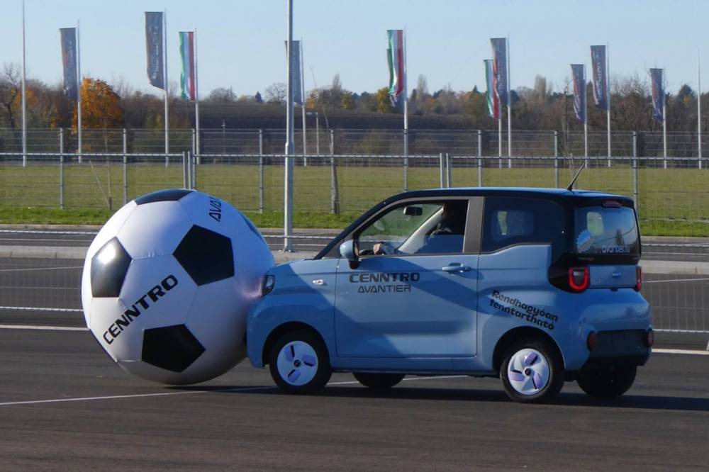 Betonpattanás – Cenntro Avantier C bemutató – Autó-Motor