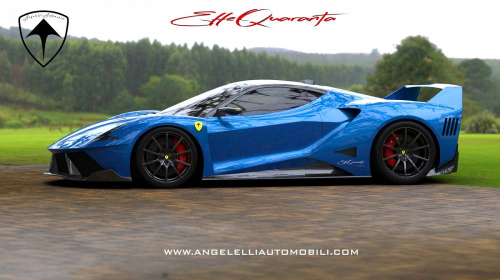Modern Ferrari F40 megalkotásán dolgozik az Angelelli Automobili – Autó ...